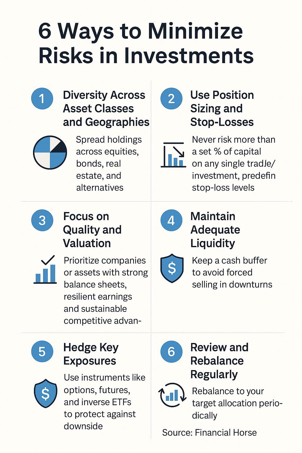 6 Proven Ways to Minimize Risks in Investments | Financial Horse